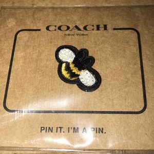 Coach | Jewelry | Nwt Authentic Coach Queen Bee Pin | Poshmark